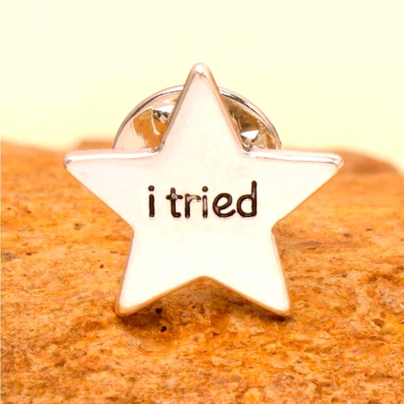 unb | Accessories | Mens Pin In Silver Star | Poshmark
